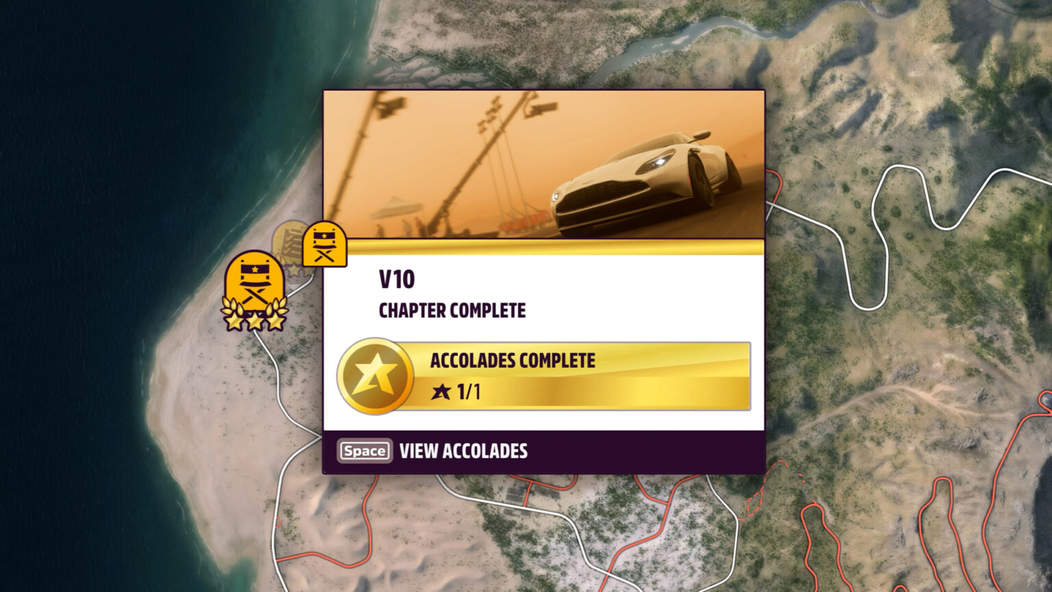 Forza Horizon 5 Horizon Story V10 ALL 3 STARS