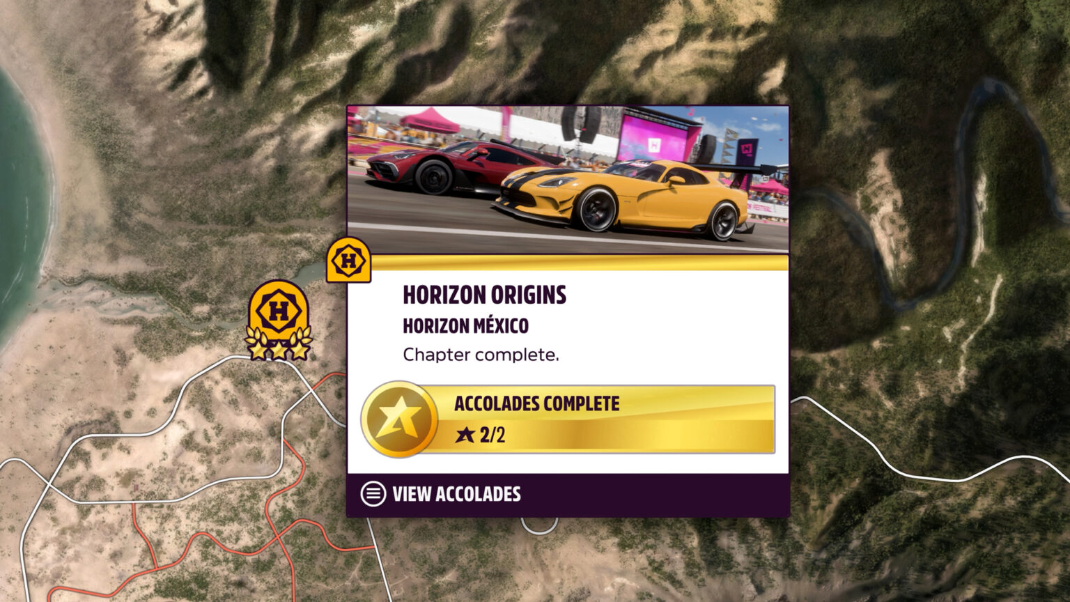 Forza Horizon 5 Horizon Story V10 ALL 3 STARS