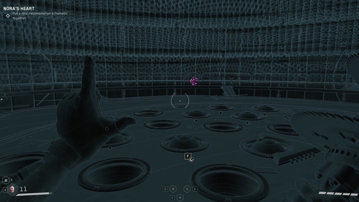Nora's Heart Combination Schematic Atomic Heart DLC