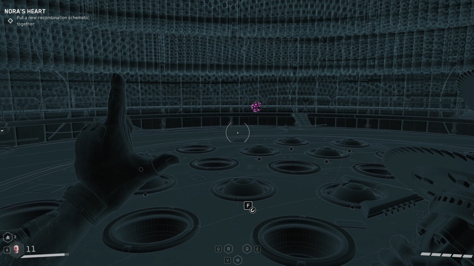 Nora's Heart Combination Schematic Atomic Heart DLC